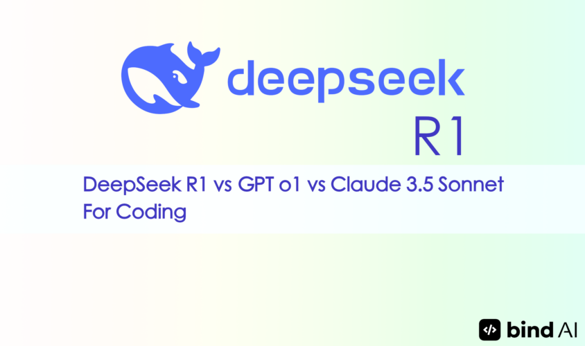 DeepSeek R1 vs GPT-o1 vs Claude 3.5: Coding Comparison