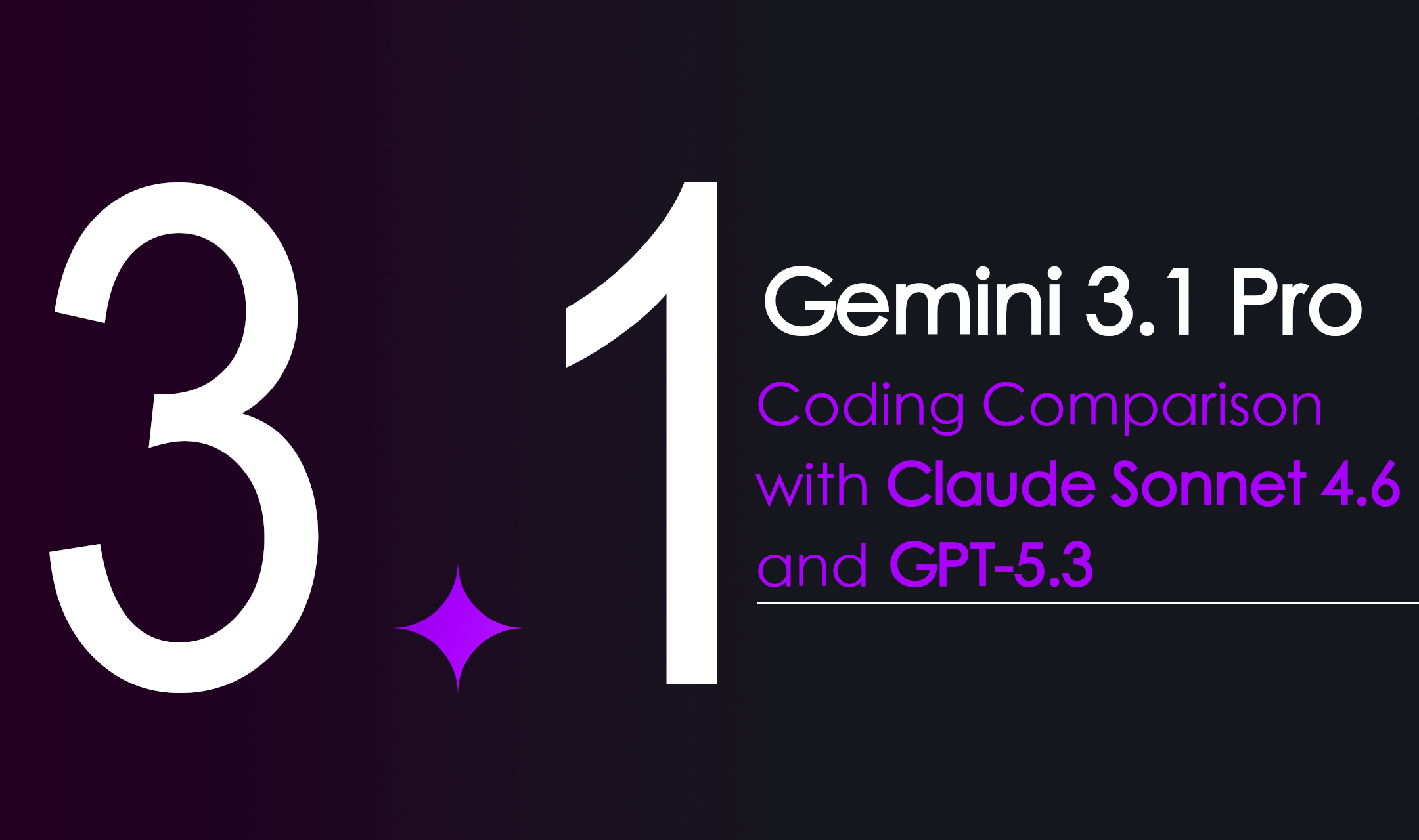 Gemini 3.1 Pro vs Claude Sonnet 4.6 vs GPT-5.3 - Coding Comparison ...
